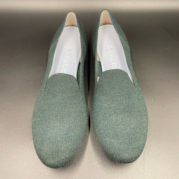 Rothy's | Shoes | Rothys 1w The Loafer Ivy Green Merino Wool Knit ...